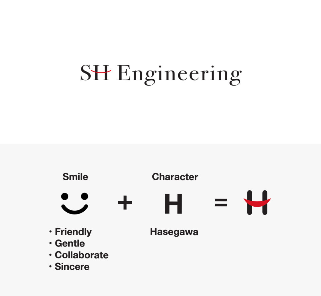SH Engineering [ออกแบบโลโก้]｜WORKS｜e-bird (Thailand) Co., Ltd.